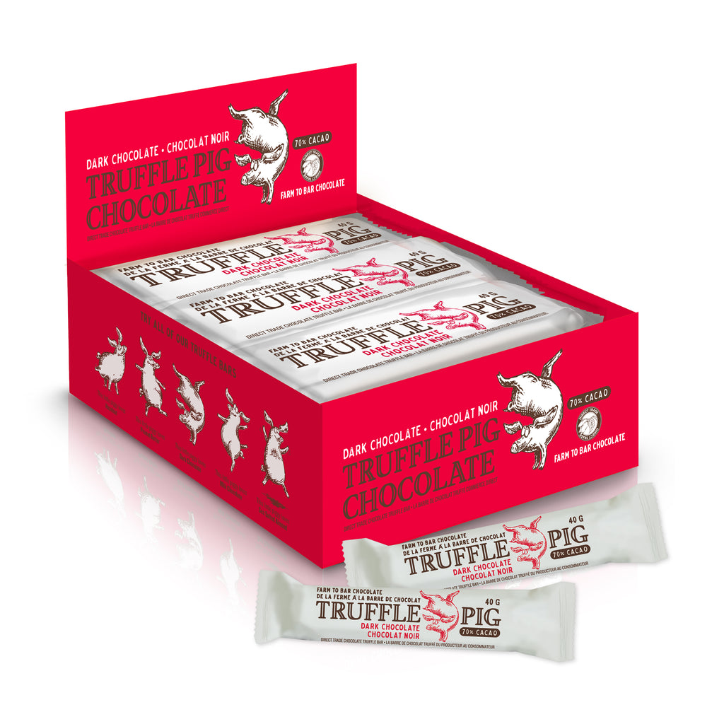 70% Cacao Dark Chocolate Bar – Truffle Pig Chocolate