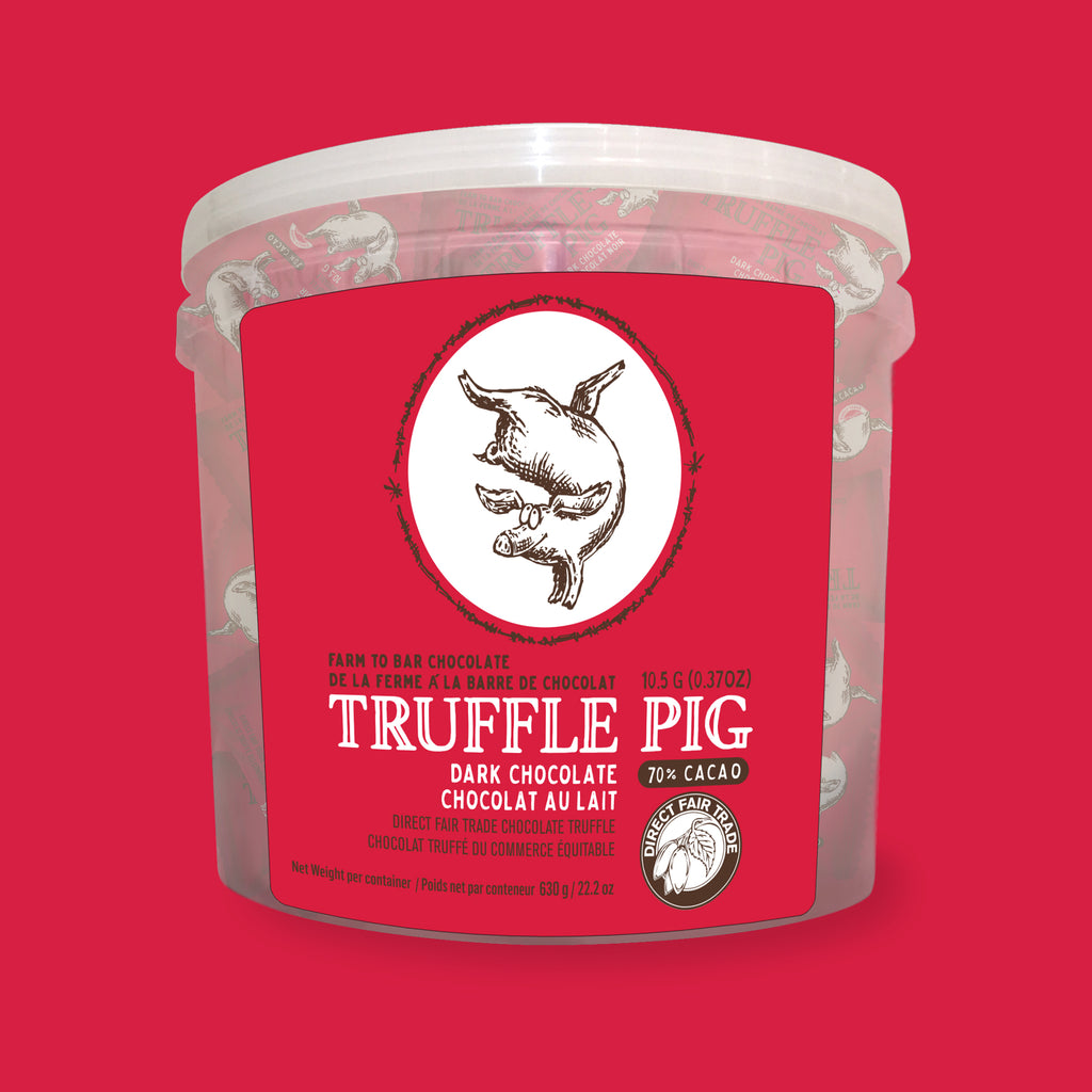 70% Cacao Dark Chocolate Piglets – Truffle Pig Chocolate